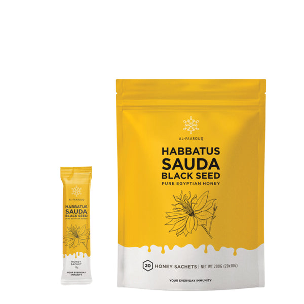 Al Faarouq, Habbatus Sauda Pure Egyptian Honey, 20 pcs x 10 g – Al ...