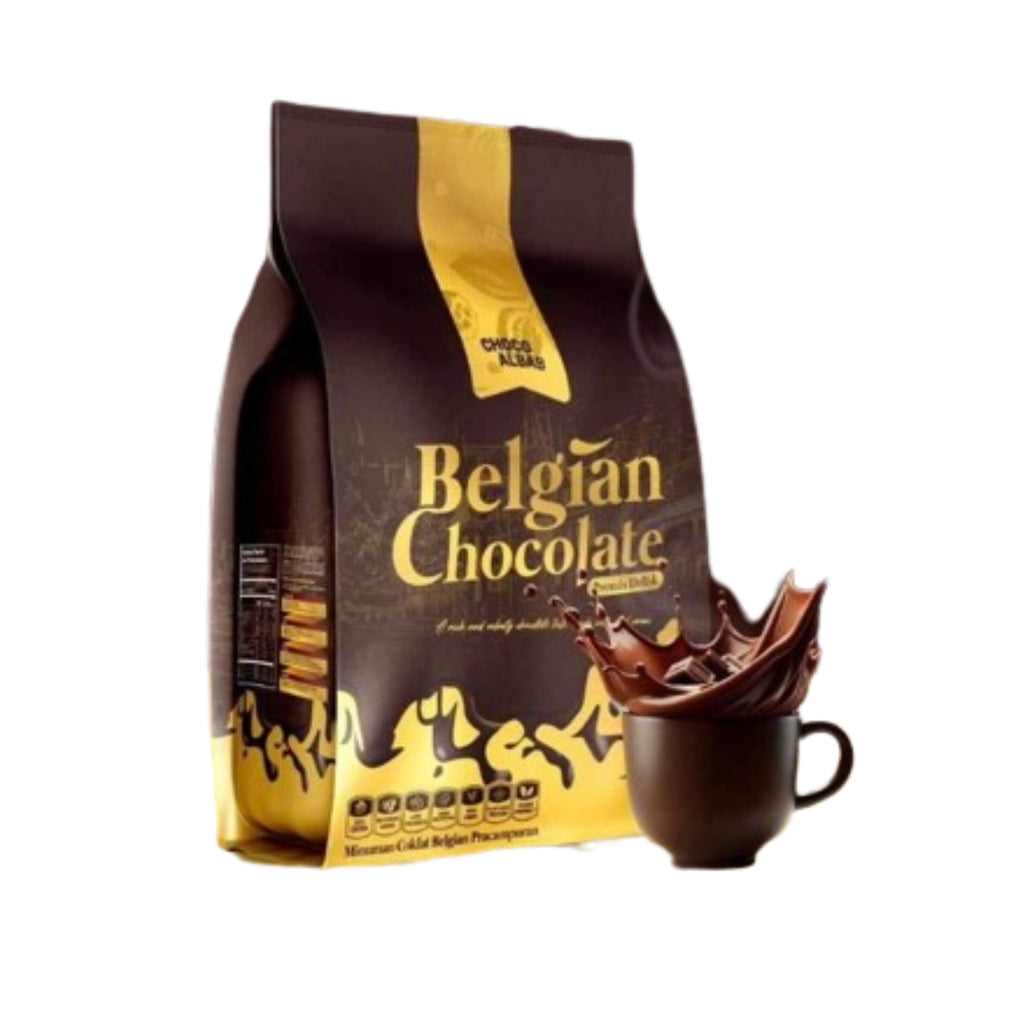 Choco Albab, Belgian Chocolate Premix Drink, 600 g (30 g x 20 sticks ...