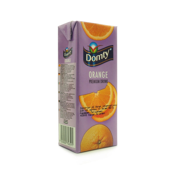 Domty, Orange, Premium Drink, 235ml – Al Barakah Health & Beauty Mart