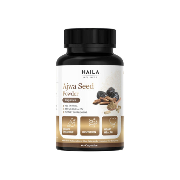 Haila Wellness, Ajwa Seed Powder, 60 Capsules – Al Barakah Health ...