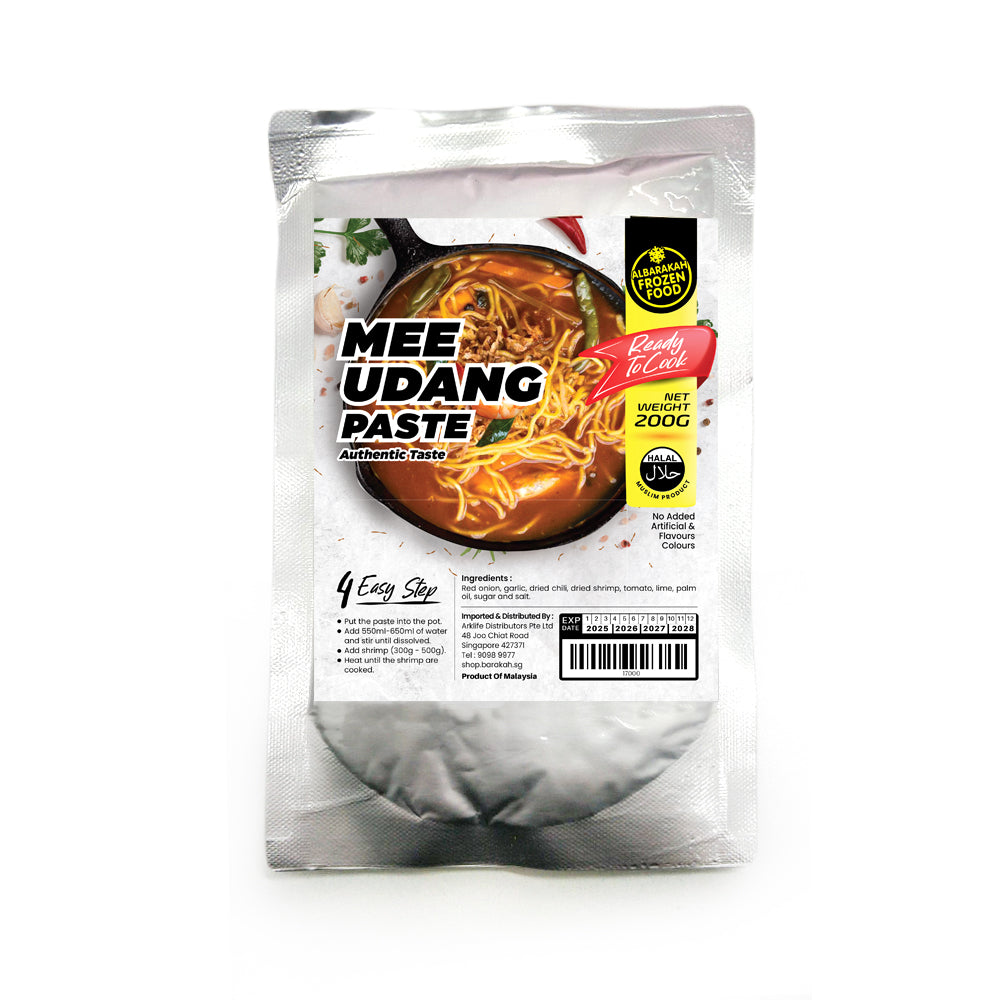 Al Barakah Frozen, Mee Udang Paste, 200 g – Al Barakah Health & Beauty Mart