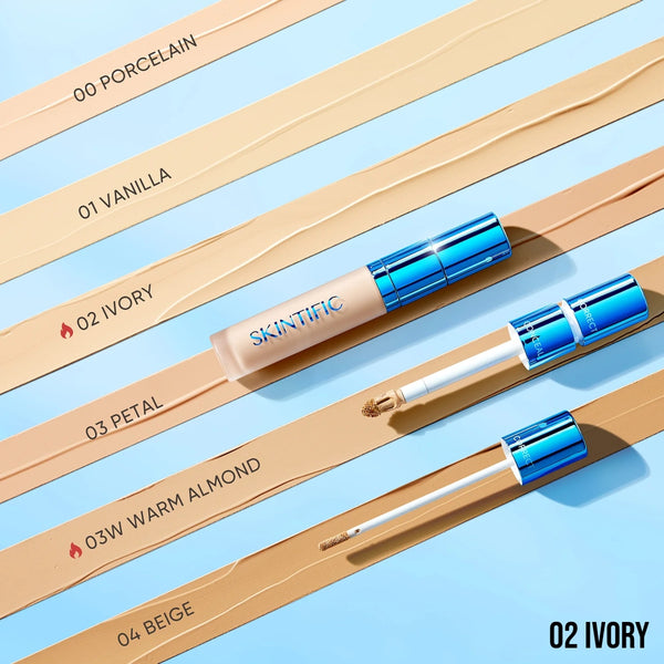 Skintific, Cover Perfect, Serum Concealer, 02 Ivory, 5 ml – Al Barakah ...