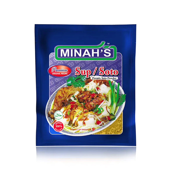 Minah's, Sup/Mee Soto Spice Powder, 50 g – Al Barakah Health & Beauty Mart