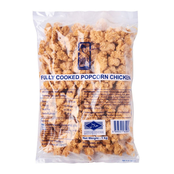 Bibik's Choice, Fully Cooked Popcorn Chicken, 1 kg – Al Barakah Health ...