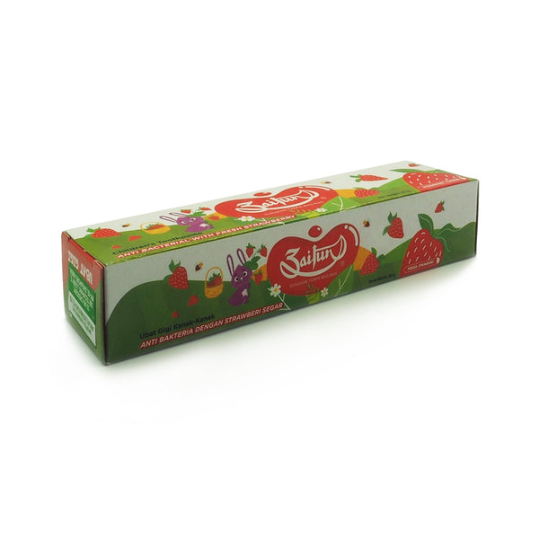 Zaitun, Children's Tooth Paste, Strawberry Flavour, 40 g – Al Barakah ...