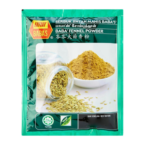 Baba's, Fennel Powder, 70 g – Al Barakah Health & Beauty Mart