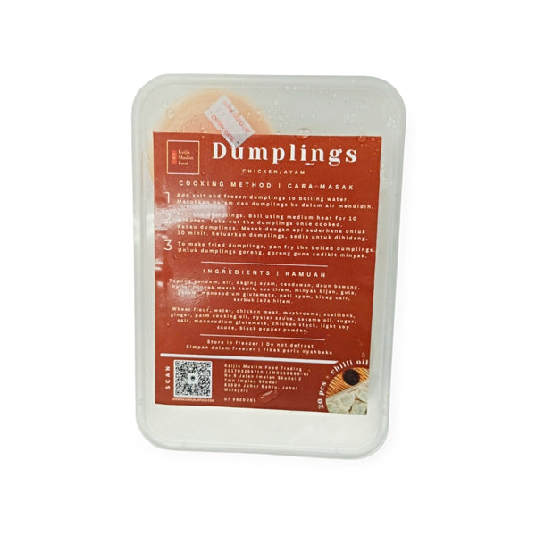 Kaijia Muslim Food, Frozen Chicken Dumplings, 20 pcs – Al Barakah ...
