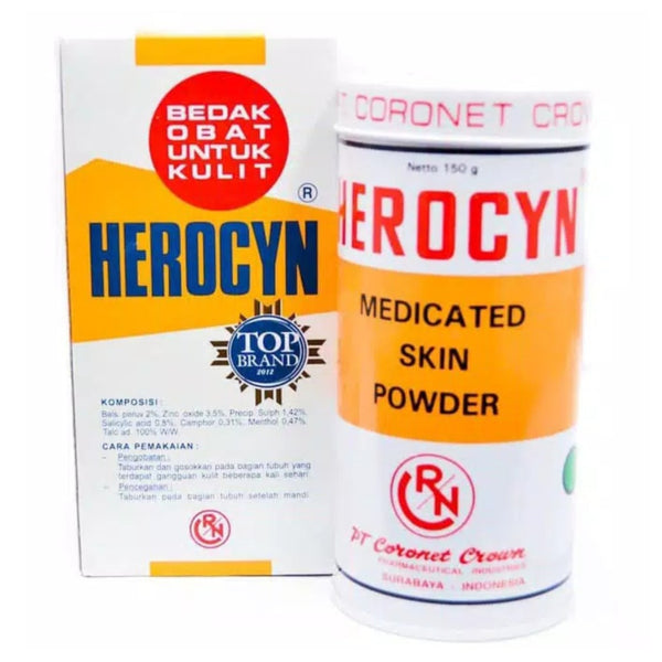 Herocyn, Medicated Skin Powder, 150 g – Al Barakah Health & Beauty Mart