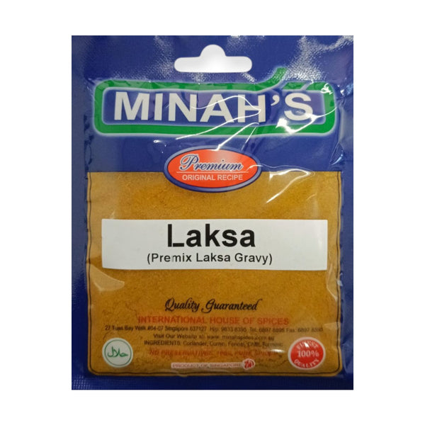 Minah's, Laksa Spice Powder, 50 g – Al Barakah Health & Beauty Mart