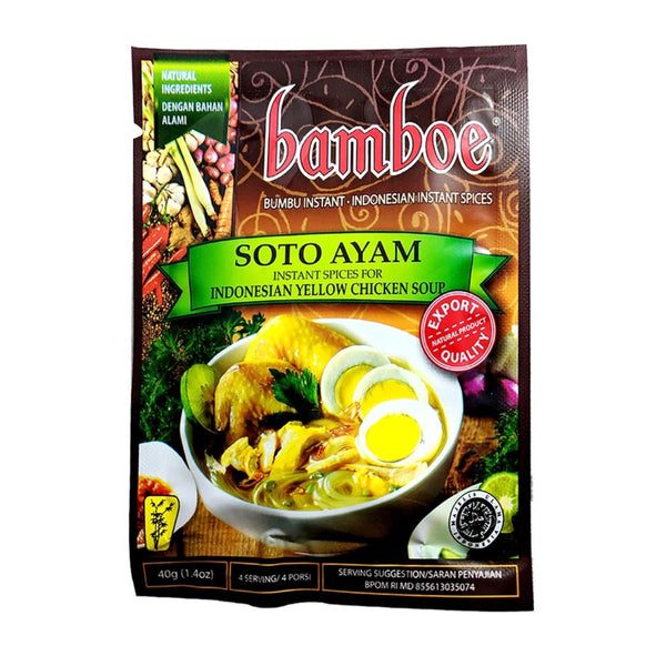 Bamboe Bumbu Soto Ayam 40g – Al Barakah Health & Beauty Mart