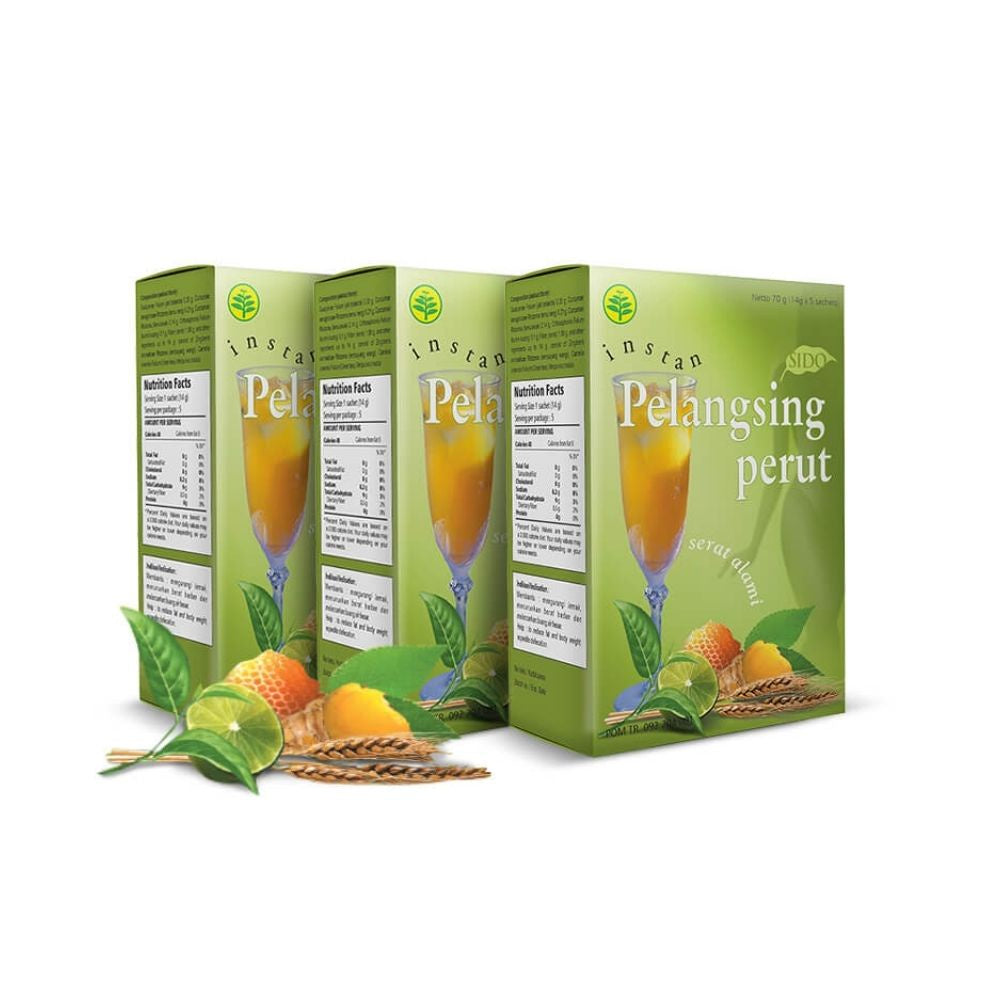 Sido Muncul, Instan Pelangsing Perut, 5 sachets x 14 g – Al Barakah ...