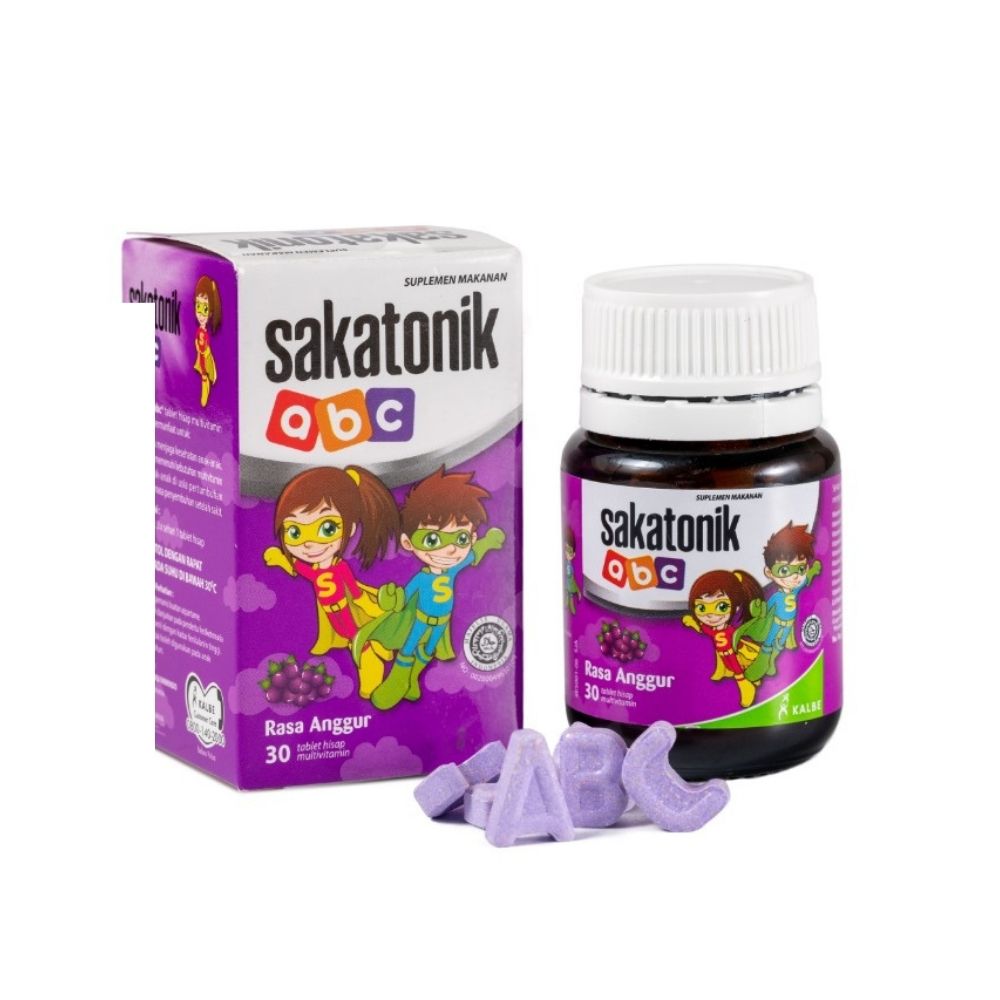 Sakatonik, A-B-C Grape, 24 Tablets – Al Barakah Health & Beauty Mart