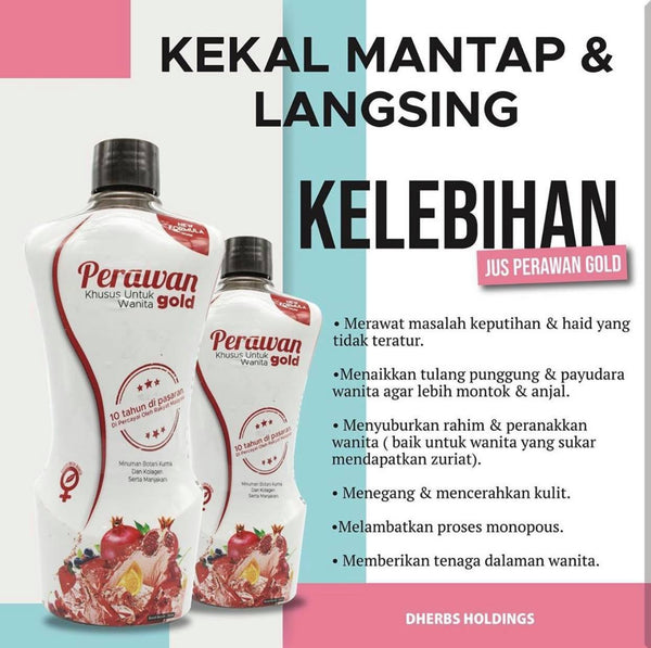 D'Herbs, Juice Perawan Gold, 260 ml – Al Barakah Health & Beauty Mart