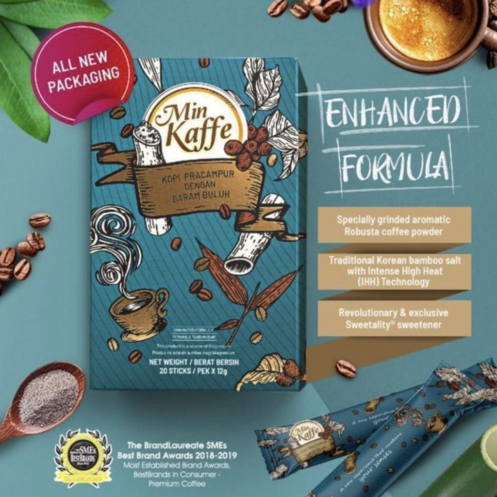 Min Kaffe, 12 g x 20 sticks – Al Barakah Health & Beauty Mart