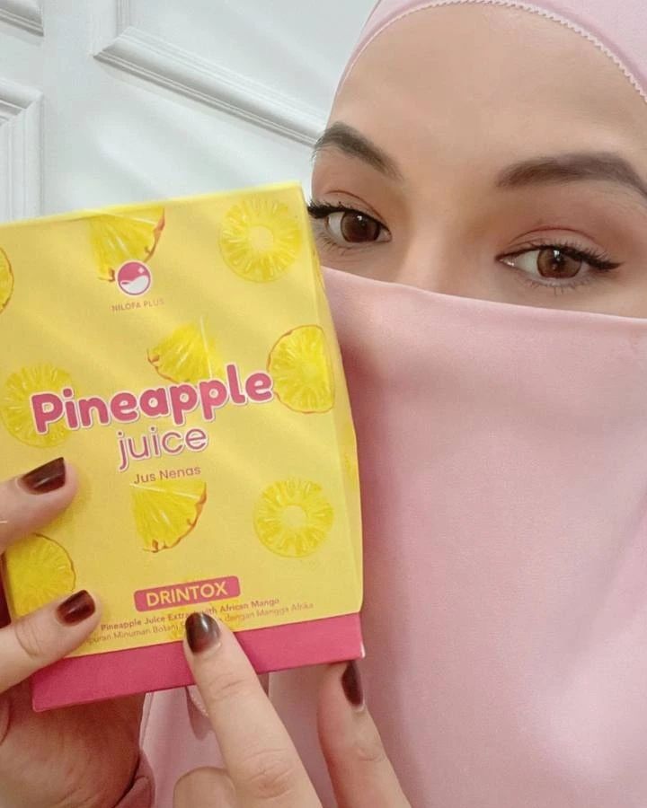 Nilofa Plus, Pineapple Juice Drintox, 7 Sachets x 15 g – Al Barakah ...