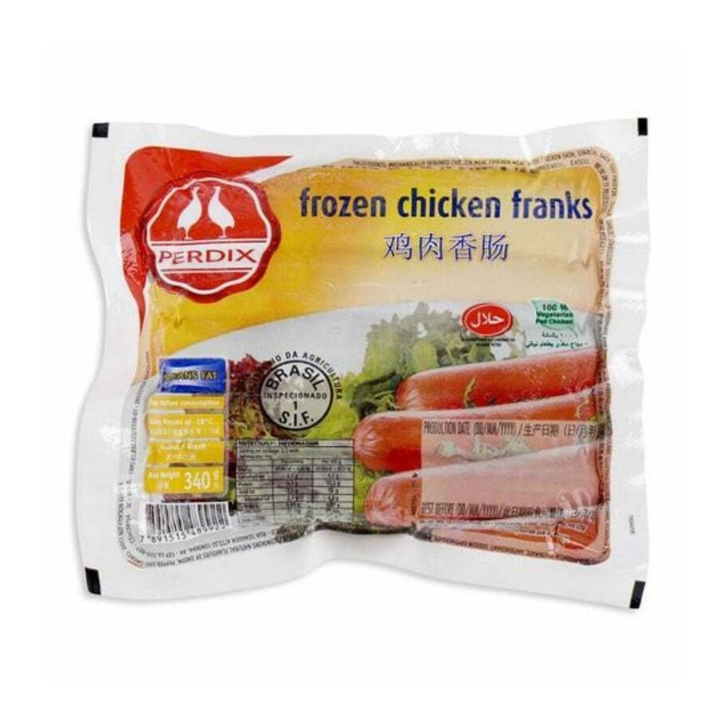 Perdix, Frozen Chicken Franks, 340 g – Al Barakah Health & Beauty Mart