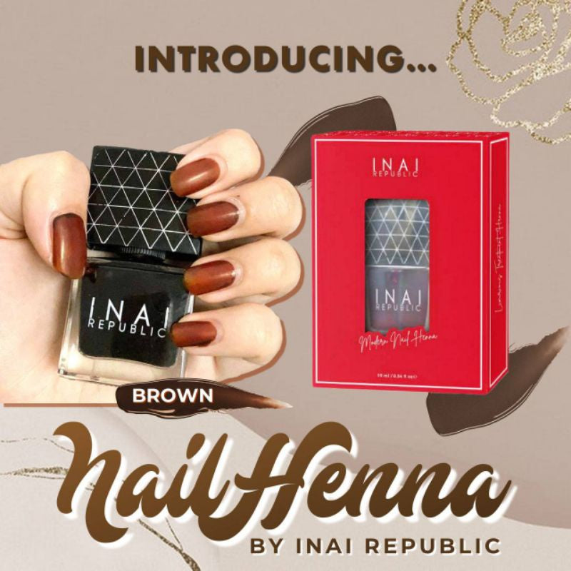 Inai Republic Nail, Color Brown, 10 ml – Al Barakah Health & Beauty Mart