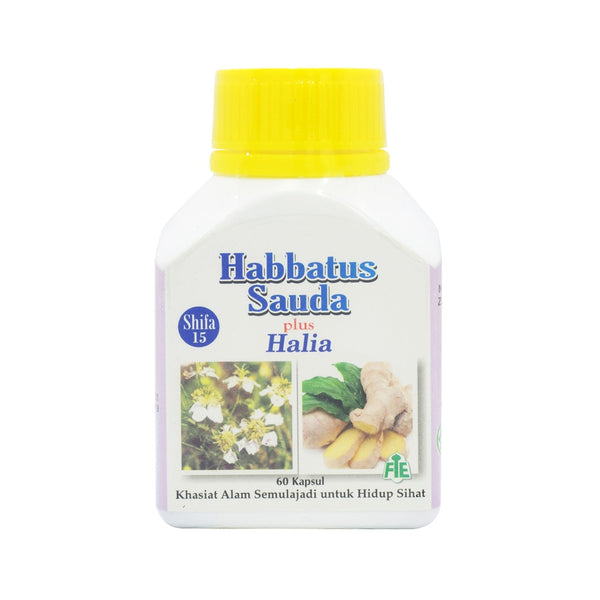 Shifa, Habbatus Sauda Plus Halia, 60 capsules – Al Barakah Health ...