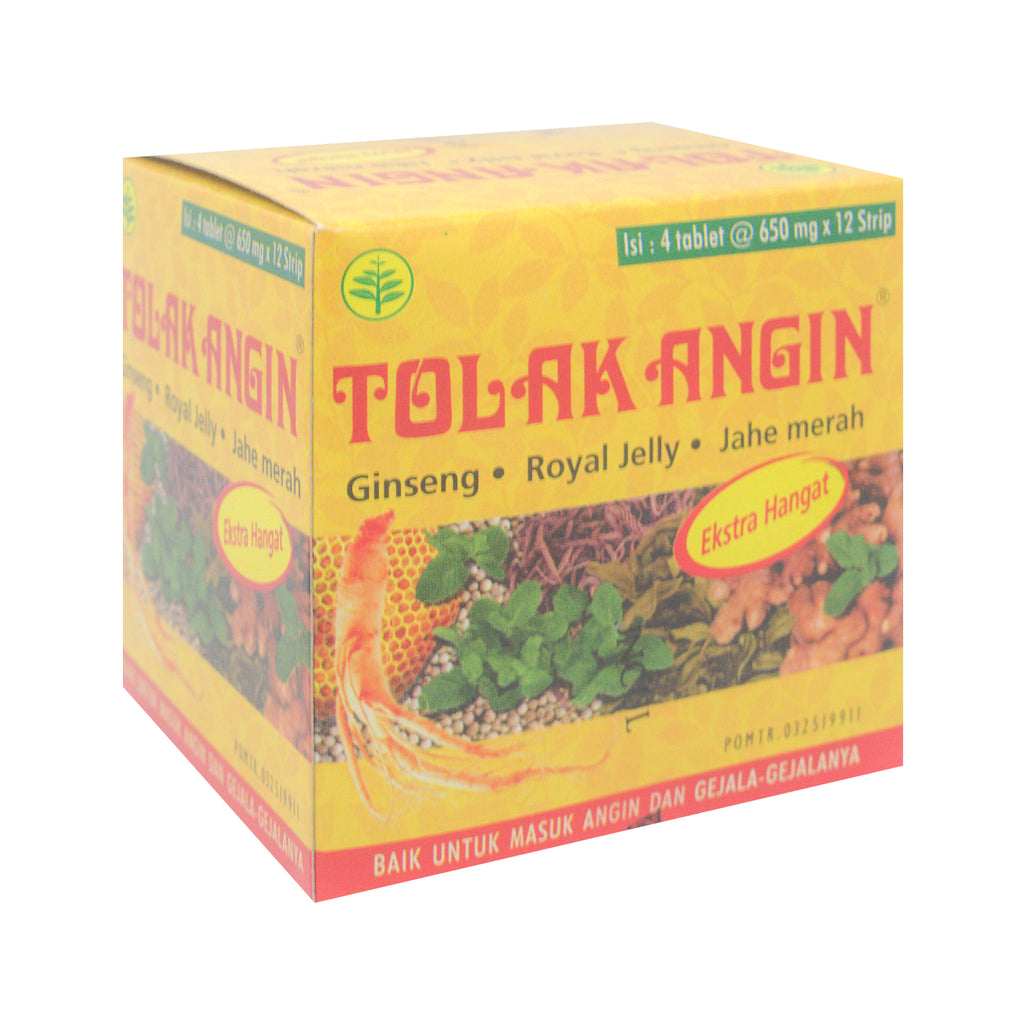 Sido Muncul, Tolak Angin, Tablet, 12 strips of 4 tablets – Al Barakah ...