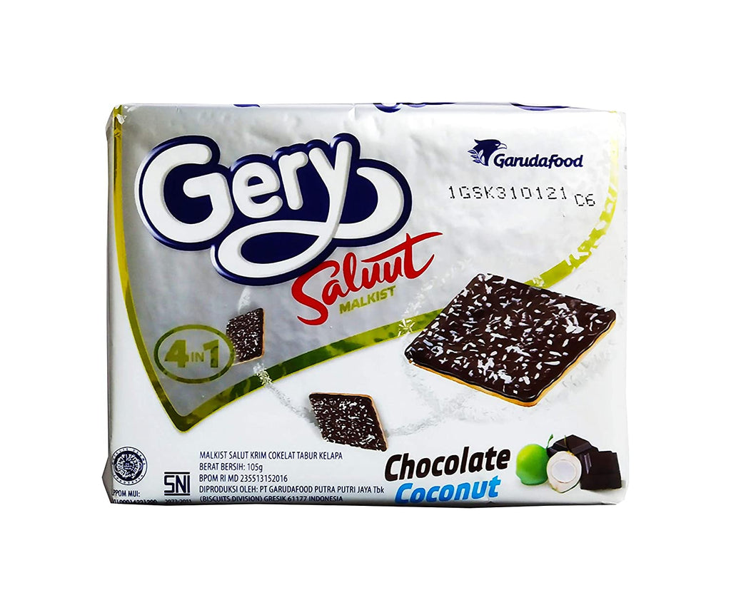 Garuda, Gery Salut Malkist, Chocolate Coconut, 105 g – Al Barakah ...