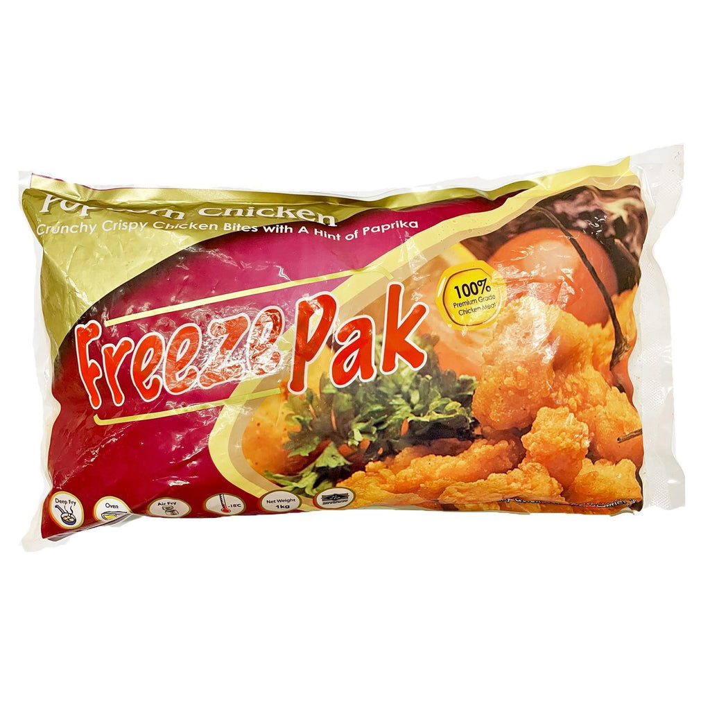 Freeze Pak, Popcorn Chicken, 1 Kg – Al Barakah Health & Beauty Mart