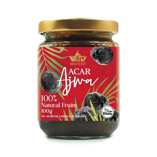 Mufeed, Premium Acar Ajwa, 100 g – Al Barakah Health & Beauty Mart