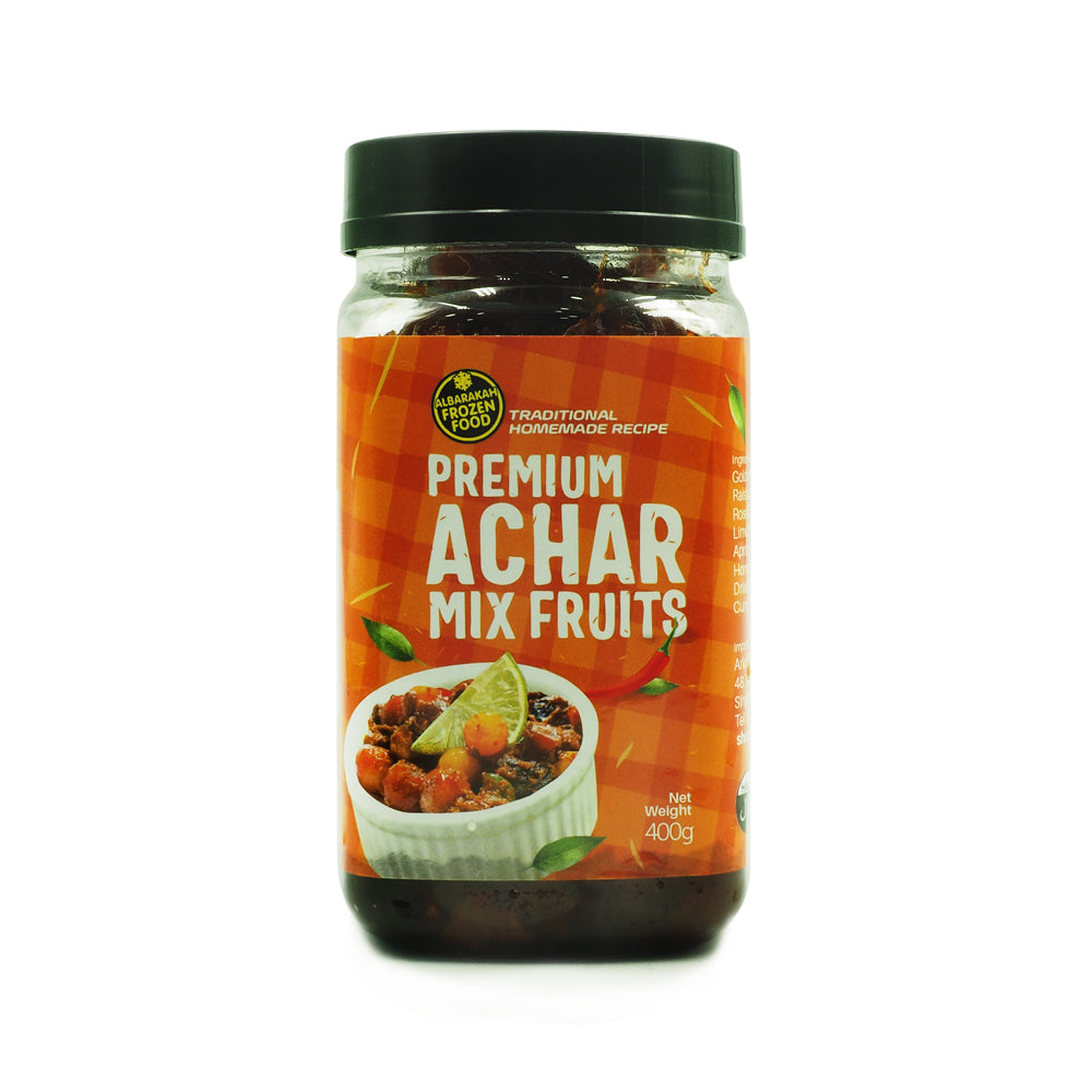 Al Barakah Frozen, Premium Achar Mix Fruits, 400 g – Al Barakah Health ...