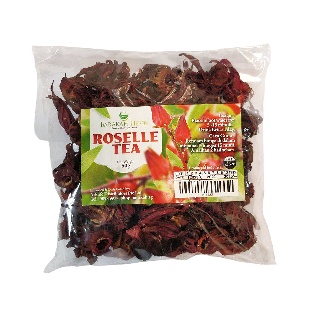 Barakah Herbs, Roselle Tea, 50g – Al Barakah Health & Beauty Mart