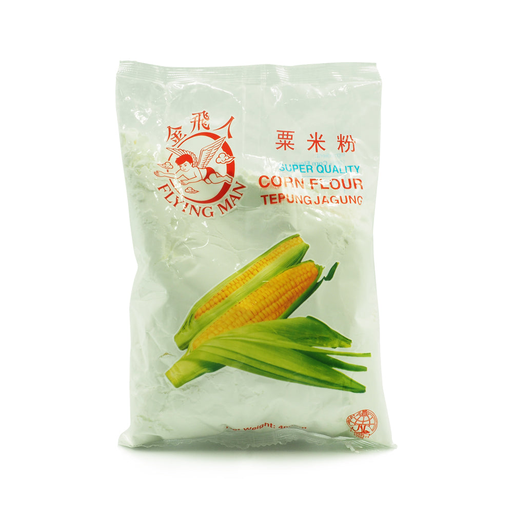 Flying Man, Super Quality Corn Flour, Tepung Jagung, 400 g – Al Barakah ...