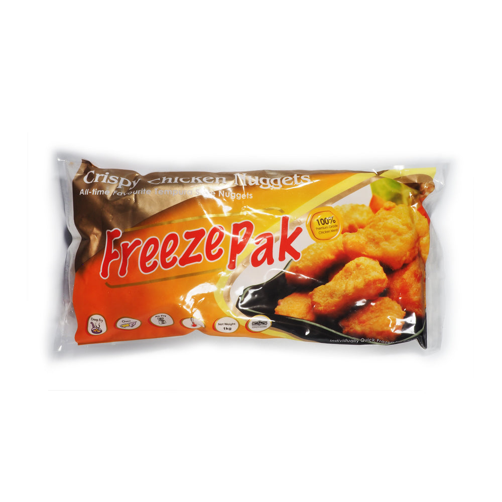 Freeze Pak, Crispy Chicken Nuggets, 1 kg – Al Barakah Health & Beauty Mart