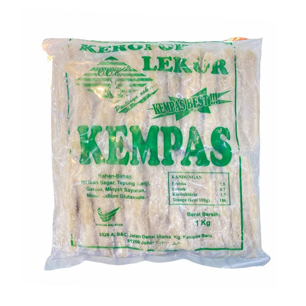 OOK, Keropok Lekor Kempas, 1 kg – Al Barakah Health & Beauty Mart
