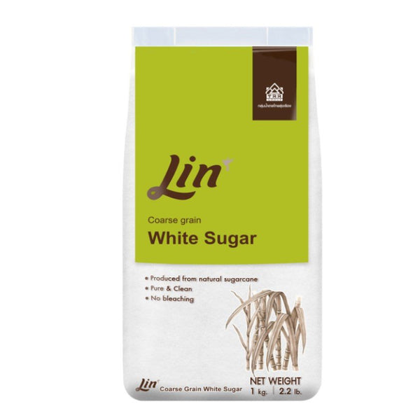 Lin, Coarse Grain White Sugar, 1kg – Al Barakah Health & Beauty Mart