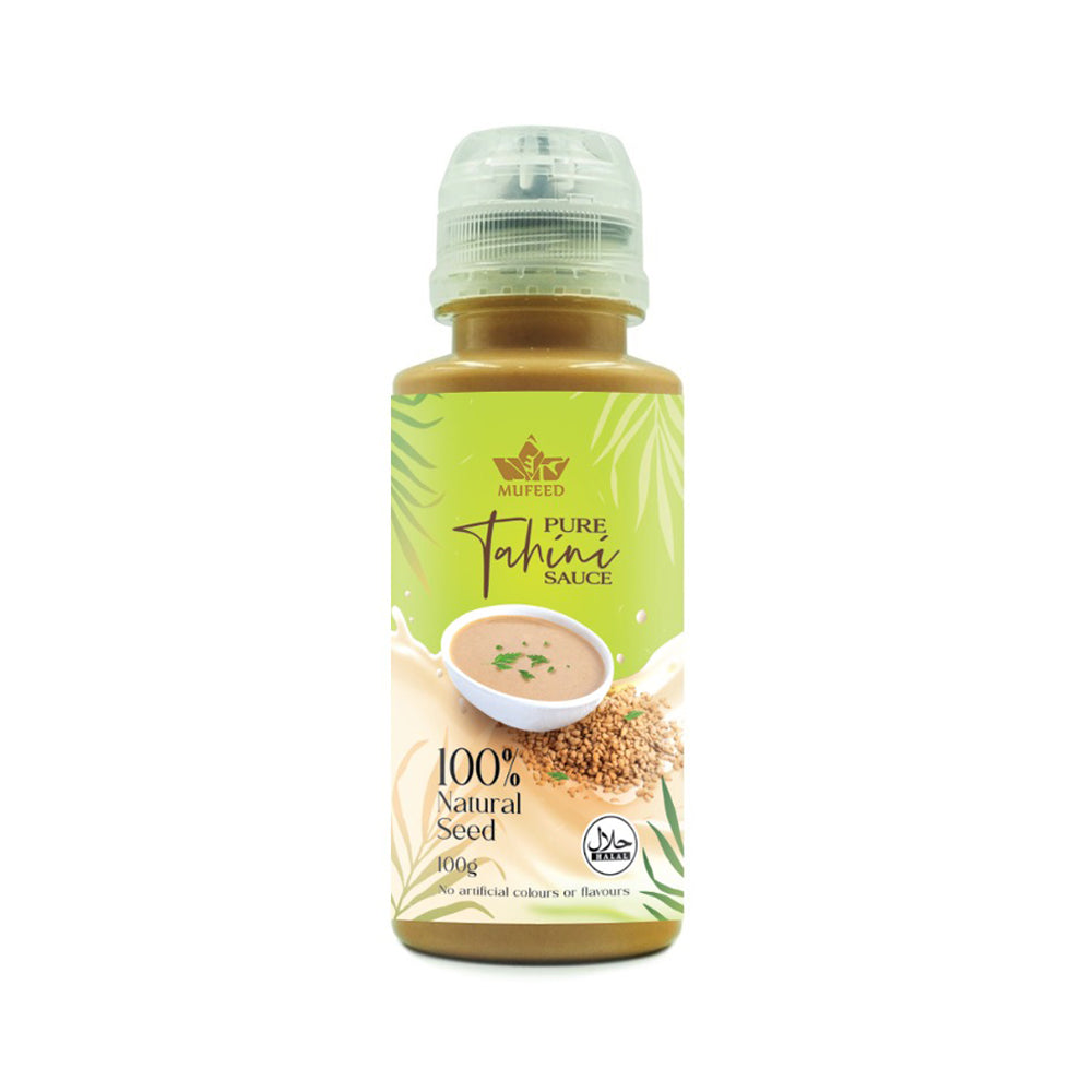 Mufeed, Pure Tahini Sauce, 100 g – Al Barakah Health & Beauty Mart