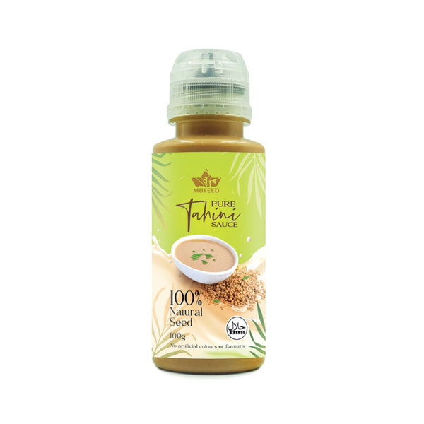 Mufeed, Pure Tahini Sauce, 100 g – Al Barakah Health & Beauty Mart