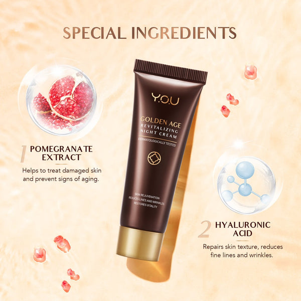 Y.O.U , Golden Age Revitalizing Night Cream , 18 G – Al Barakah Health ...