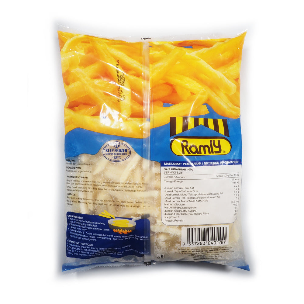 Ramly, French Fries Shoestring, 1 kg – Al Barakah Health & Beauty Mart