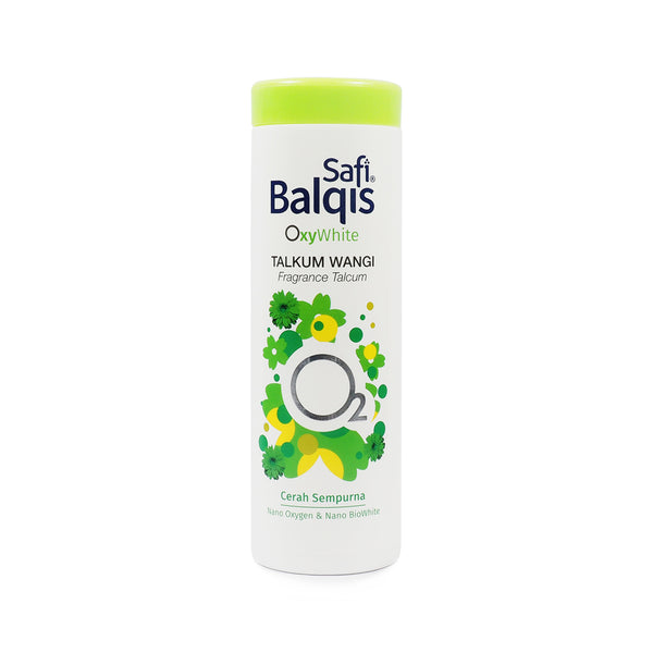 Safi Balqis, Oxy White, Talkum Wangi, Green, 90 g – Al Barakah Health ...