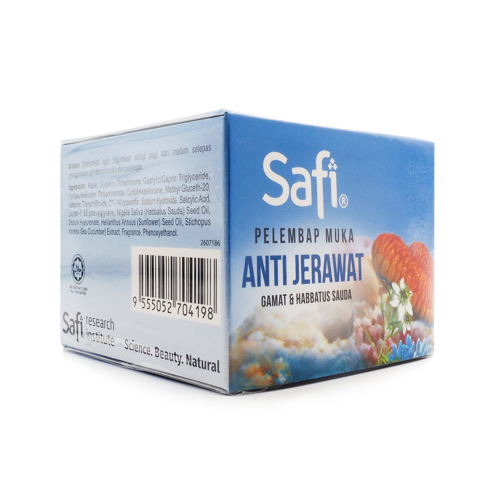 Safi, Pelembap Muka, Sari Gamat & Habbatus Sauda, 50g – Al Barakah ...