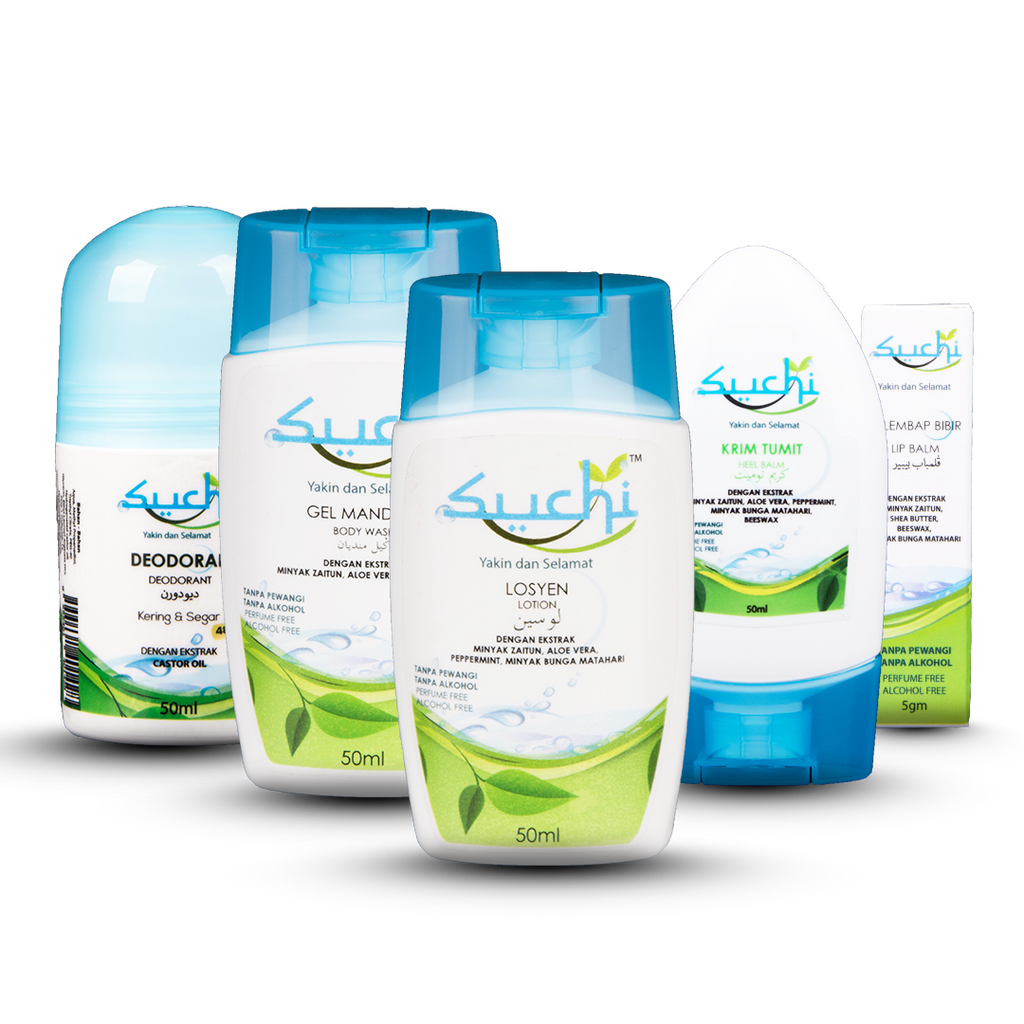 Suchi, Set Travel Umrah Dan Haji, 1set – Al Barakah Health & Beauty Mart
