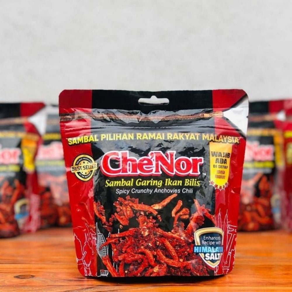 Che Nor, Sambal Garing, Ikan Bilis Spicy, 50 g – Al Barakah Health ...