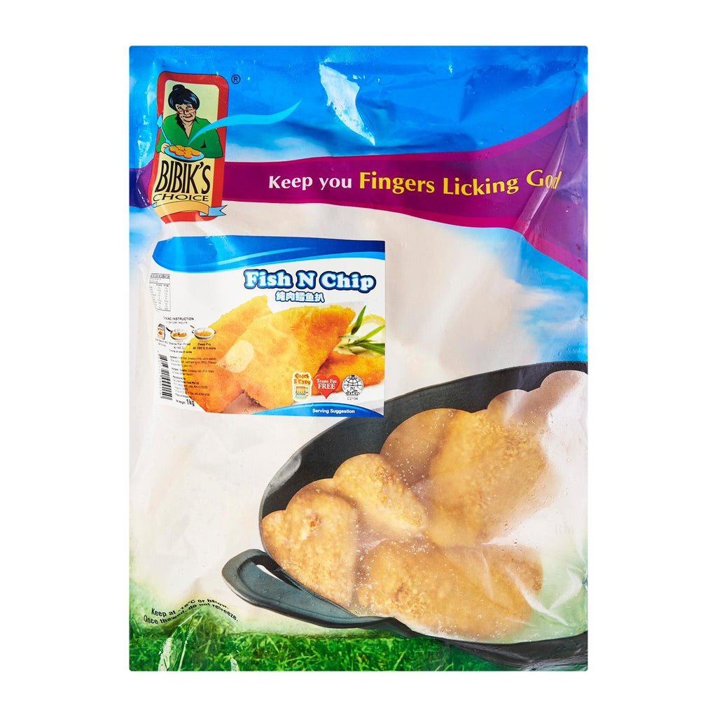 Bibik's Choice, Fish N Chip, 1 kg – Al Barakah Health & Beauty Mart