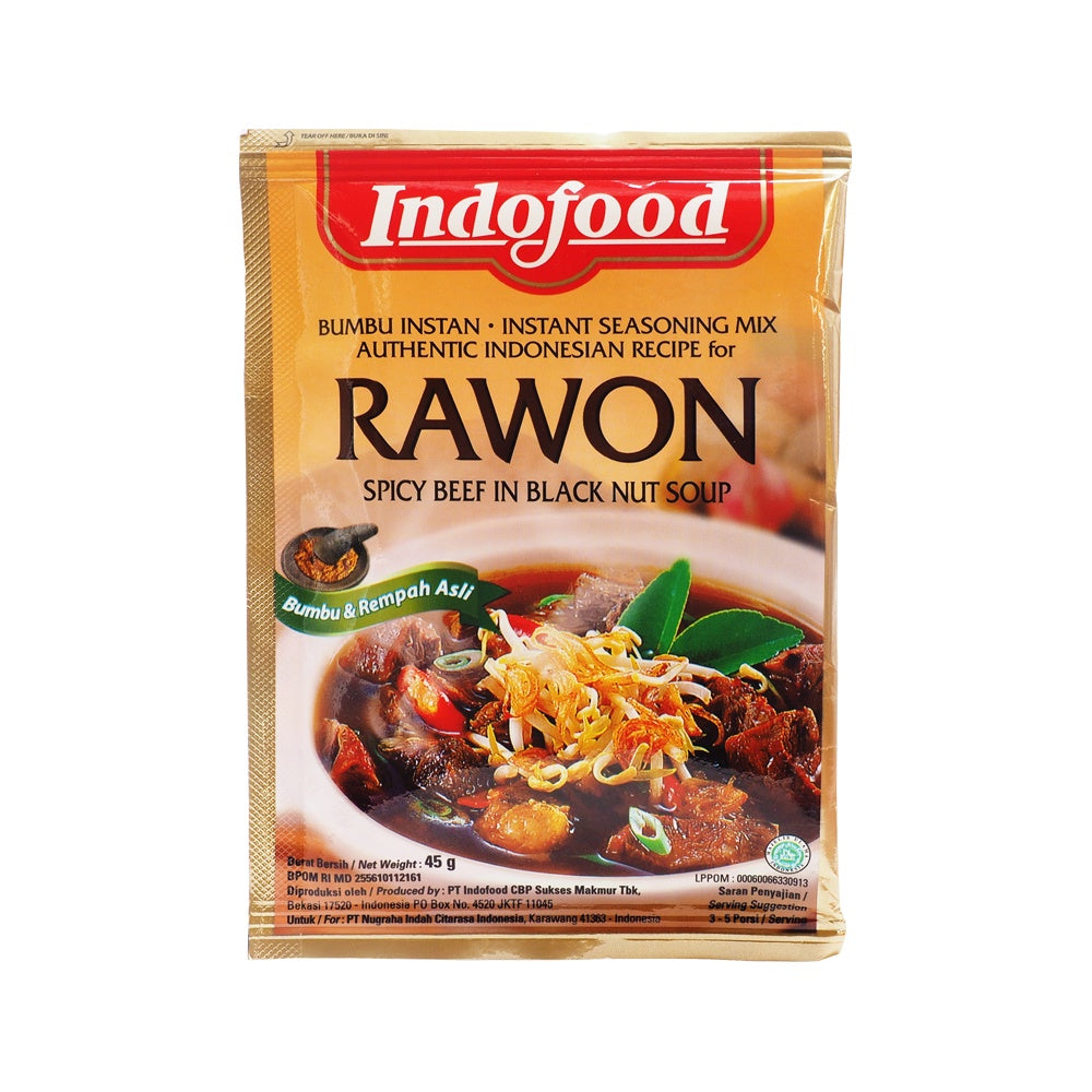 Indofood, Racik Bumbu Rawon, 45g – Al Barakah Health & Beauty Mart