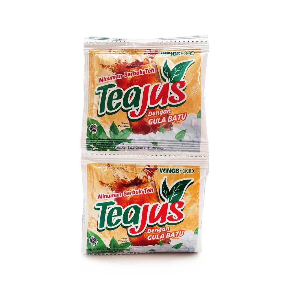 Wings Food, Tea Jus Rasa Gula Batu, 8g x 10 sachet – Al Barakah Health ...