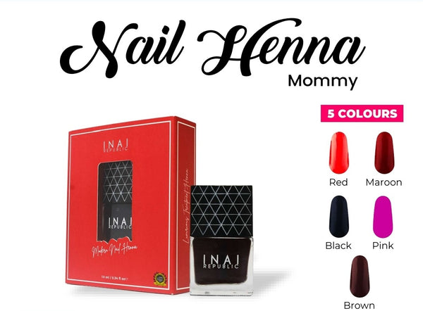 Inai Republic Nail, Color Red, 10 ml – Al Barakah Health & Beauty Mart