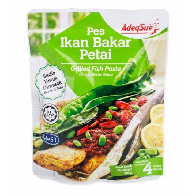 Adeq Sue, Pes Ikan Bakar Petai, 200 g – Al Barakah Health & Beauty Mart